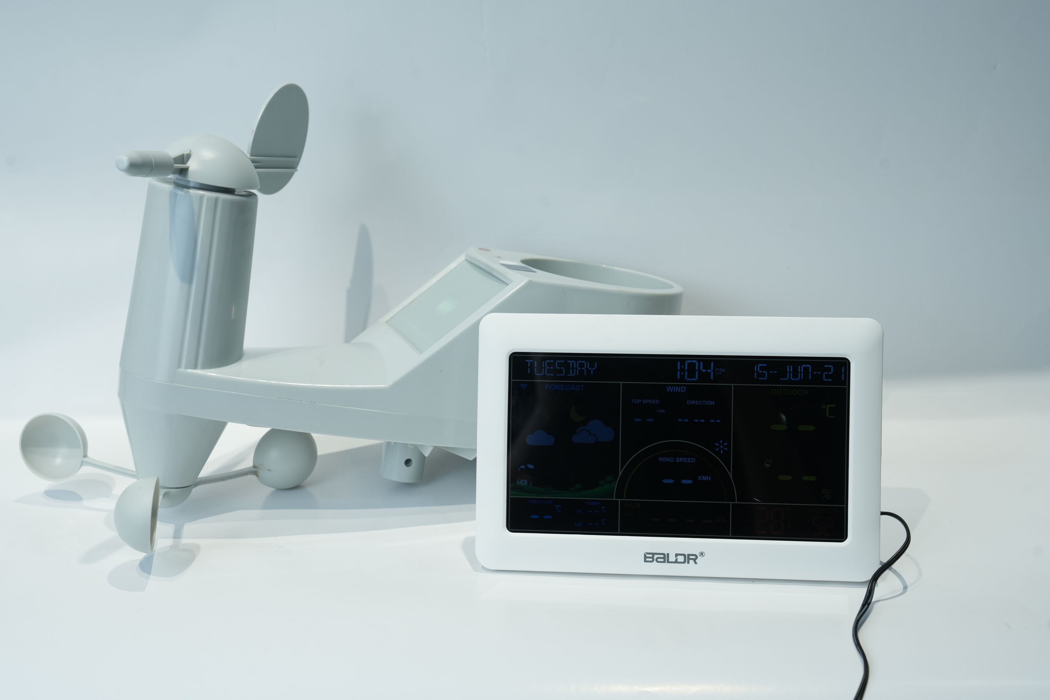 BALDR Anemometer: Wind speed & temp meter for HVAC, drones.